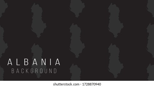 Albania Map Pattern Background Country Form Stock Vector (Royalty Free ...