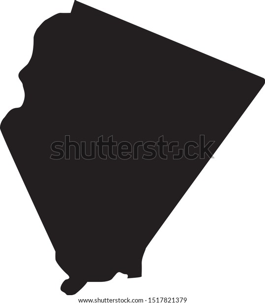 Albemarle County Map State Virginia Stock Vector (Royalty Free ...