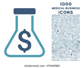 Alchemy Vector Bicolor Icon 1000 Medical Stock Vector (Royalty Free ...