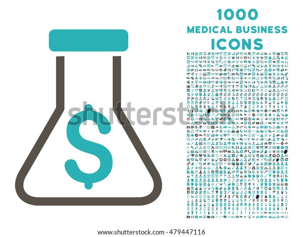 Alchemy Vector Bicolor Icon 1000 Medical Stock Vector (Royalty Free ...