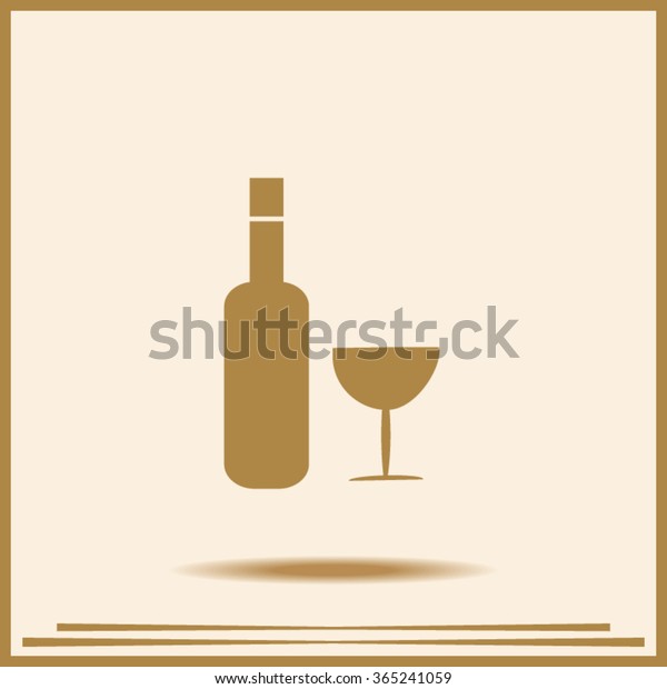 Alcohol Sign Stock Vector (Royalty Free) 365241059 | Shutterstock