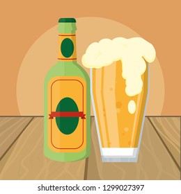 Alcoholic Drink Cartoon Stock Vector (Royalty Free) 1299027397 ...