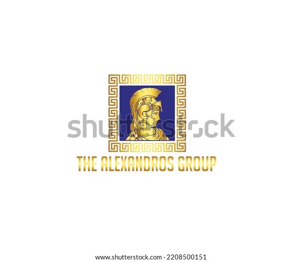 Alexandros Group Vector Logo Design Stock Vector (Royalty Free ...