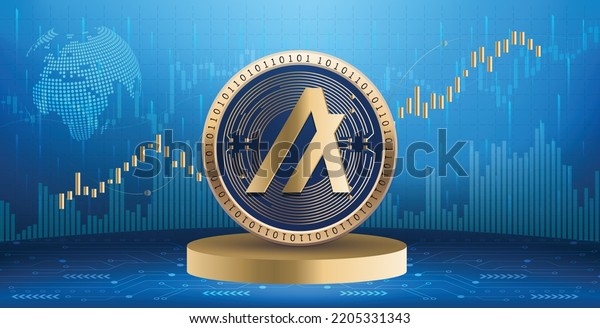 Algorand Algo Crypto Currency Coin Logo Stock Vector (Royalty Free ...