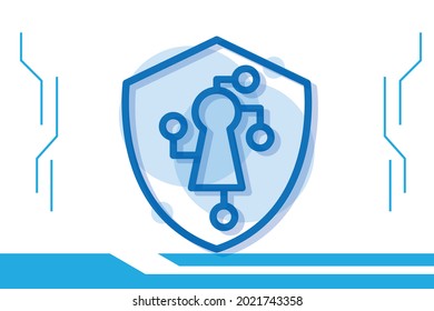 Algorithm Security Icon Symbol Sign Modern Stock Vector (Royalty Free ...