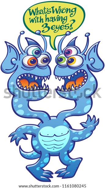 Alien Monster Antennae Pointy Ears Sharp Stock Vector (Royalty Free ...