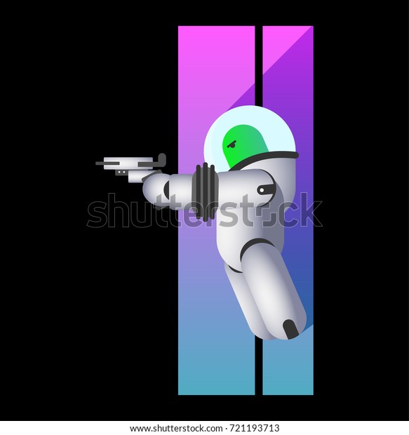 Alien Spacesuit Space Cartoon Stock Vector (Royalty Free) 721193713 ...