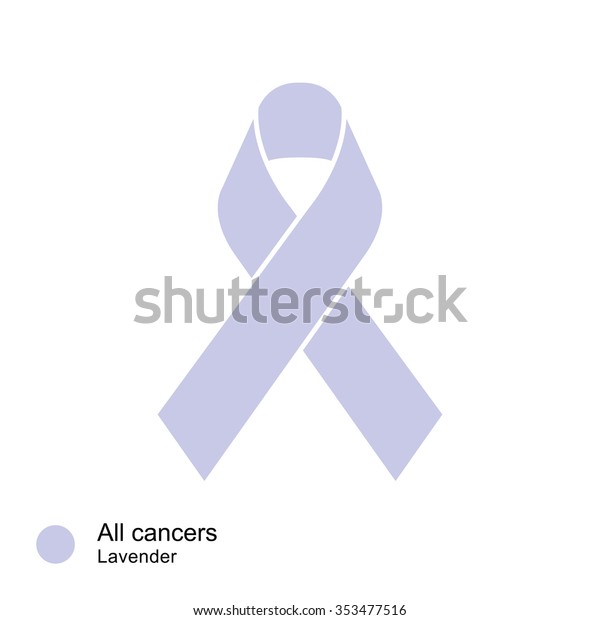 All Cancer Ribbon Vector Stock Vector (Royalty Free) 353477516 ...