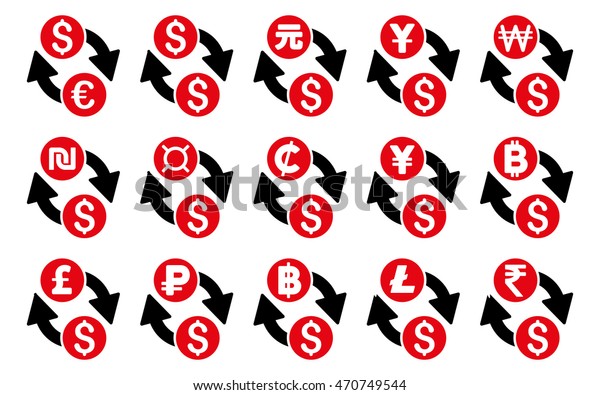 All Currency Exchange Vector Icons Pictogram Stock Vector (Royalty Free ...