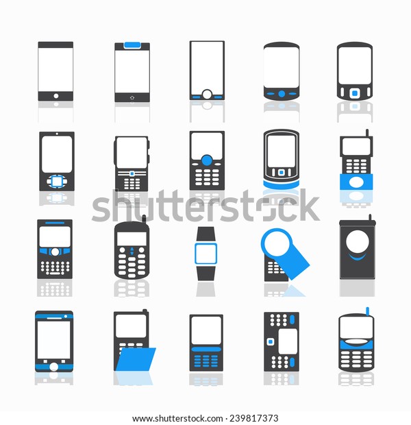 All Phone Shadow Stock Vector (Royalty Free) 239817373 | Shutterstock