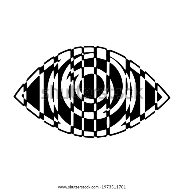 All Seeing Eye Illustration Providence Magic Stock Vector (Royalty Free ...