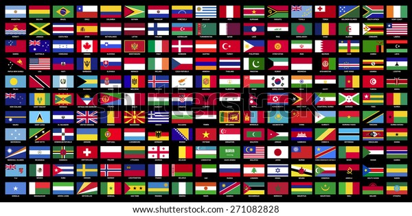 All Sovereign States Recognized By Un: Stock-Vektorgrafik (Lizenzfrei ...