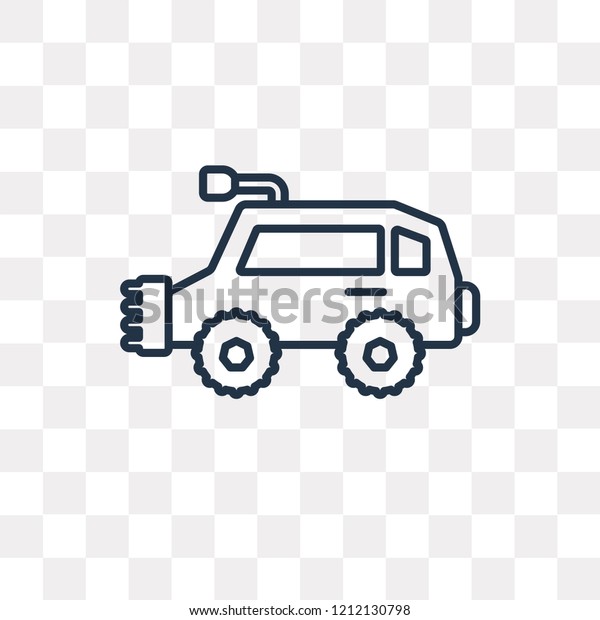 All Terrain Vehicle Vector Outline Icon เวกเตอร์สต็อก (ปลอดค่าลิขสิทธิ์ ...