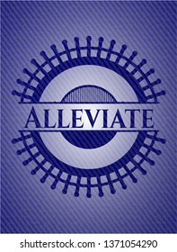 Alleviate Badge Jean Texture Stock Vector (Royalty Free) 1371054290 ...