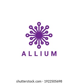 Allium Abstract Emblems Design Concepts Vectors Stock Vector (Royalty ...