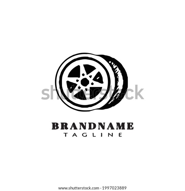 Alloy Wheel Logo Icon Modern Template Stock Vector (Royalty Free ...