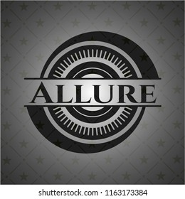 Allure Black Badge Stock Vector (Royalty Free) 1163173384 | Shutterstock