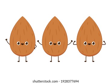 3,411 Almond characters Images, Stock Photos & Vectors | Shutterstock