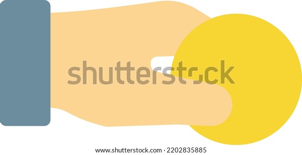 Alms Vector Illustration On Transparent Background Stock Vector ...