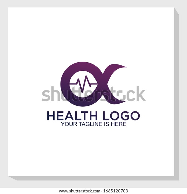 Alpha Medical Logo Template Design Vector Stock Vector (Royalty Free ...