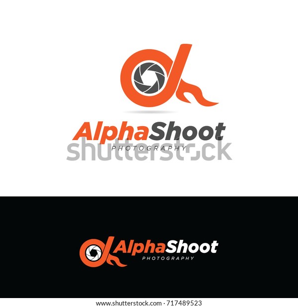 Alpha Shoot Photography Logo Symbol Icon Stock Vector (Royalty Free ...