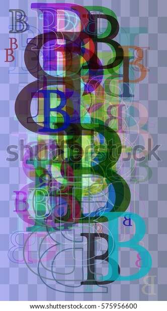 Alphabet B Art Vector Stock Vector (Royalty Free) 575956600 | Shutterstock