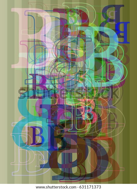 Alphabet B Icon Art Stock Vector (Royalty Free) 631171373 | Shutterstock