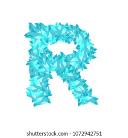 Alphabet Crystal Diamond 3d Virtual Set Stock Vector (Royalty Free ...