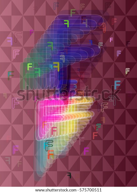 Alphabet F Design Template Stock Vector (Royalty Free) 575700511 ...