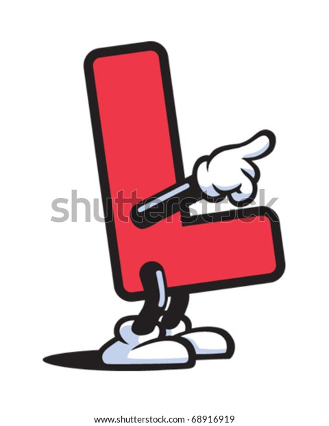 Alphabet Guy Stock Vector (Royalty Free) 68916919 | Shutterstock