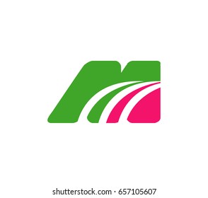 Alphabet Icon M Stock Vector (Royalty Free) 657105607 | Shutterstock
