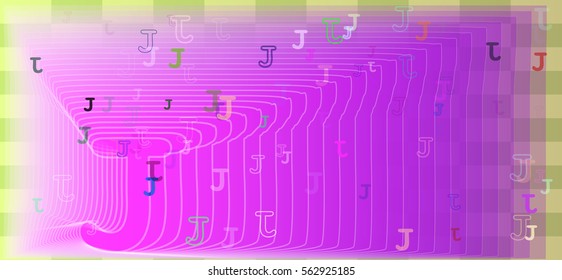 Alphabet J Texture Template Stock Vector (Royalty Free) 562925185 ...