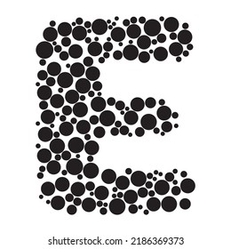 Alphabet Letter E Modern Style Stock Vector (Royalty Free) 2186369373 ...