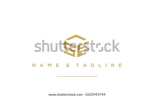 Alphabet Letter Icon Logo S Box Stock Vector (Royalty Free) 1602943744