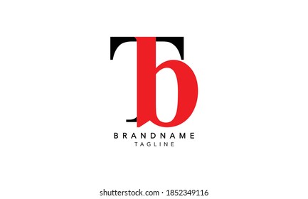 Alphabet Letter Initial Monogram Logo Tb Stock Vector (Royalty Free ...