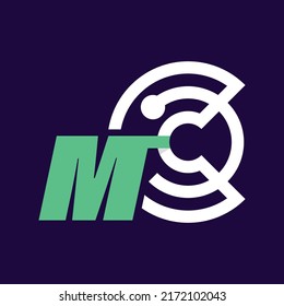 Alphabet Letter M Crypto Token Digital Stock Vector (Royalty Free ...