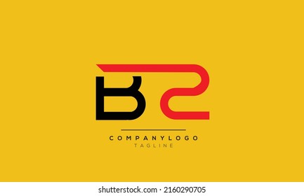 Alphabet Letters Initials Logo B2 Stock Vector (Royalty Free ...