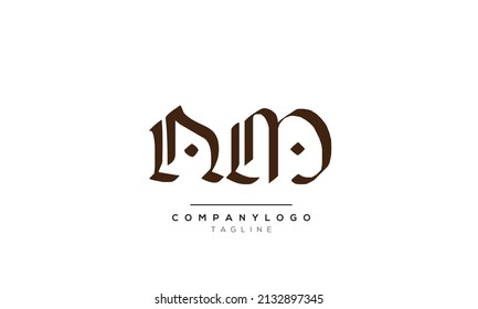 2,848 Initials nm Images, Stock Photos & Vectors | Shutterstock