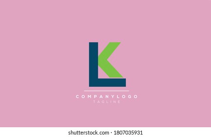 Alphabet Letters Initials Monogram Logo Lkkll Stock Vector (Royalty ...