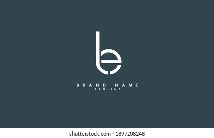Alphabet Letters Initials Monogram Logo Be Stock Vector (Royalty Free ...