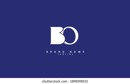 Alphabet Letters Initials Monogram Logo Bo Stock Vector (Royalty Free ...