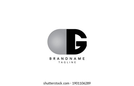 Alphabet Letters Initials Monogram Logo Dgdg Stock Vector (Royalty Free ...