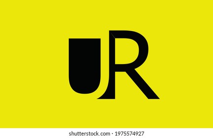 Alphabet Letters Initials Monogram Logo Ur Stock Vector (Royalty Free ...