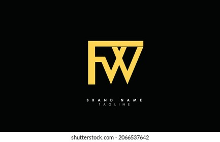 1,182 Fw monogram Images, Stock Photos & Vectors | Shutterstock