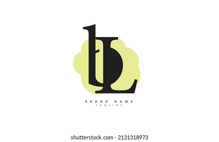 Alphabet Letters Initials Monogram Logo Tl Stock Vector (Royalty Free ...