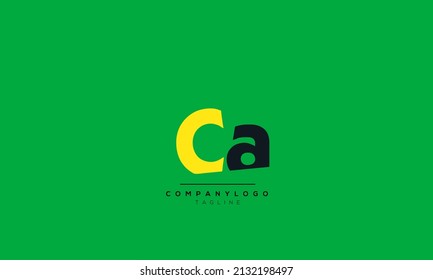 Alphabet Letters Initials Monogram Logo Ca Stock Vector (Royalty Free ...