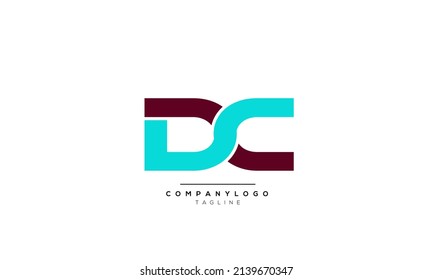 Alphabet Letters Initials Monogram Logo Dc Stock Vector (Royalty Free ...