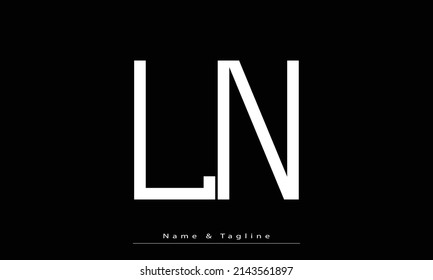 Ln logo Images, Stock Photos & Vectors | Shutterstock