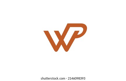 Alphabet Letters Initials Monogram Logo Wp Stock Vector (Royalty Free ...
