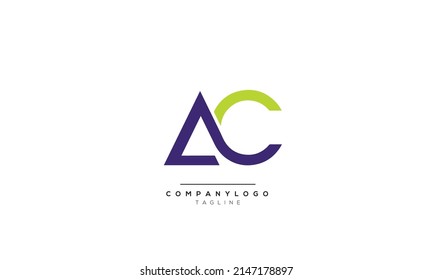 Alphabet Letters Initials Monogram Logo Ac Stock Vector (Royalty Free) 2147178897 | Shutterstock